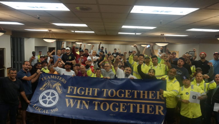Recology San Mateo Ratifies New Contract! – Teamsters Local 350